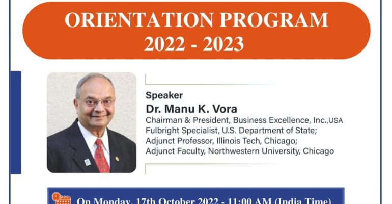 SAU Orientation Program for 2022 Batch